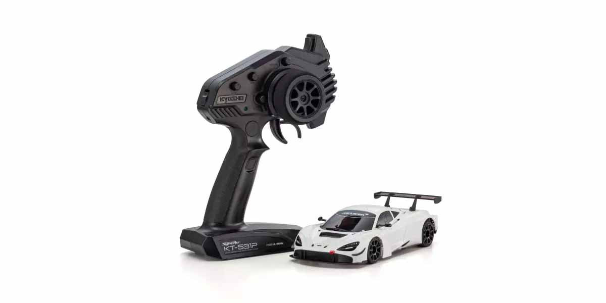 Kyosho Mini-Z MR04 RWD McLaren 720S GT3 White (W-MM/KT531P) – RC Klubben
