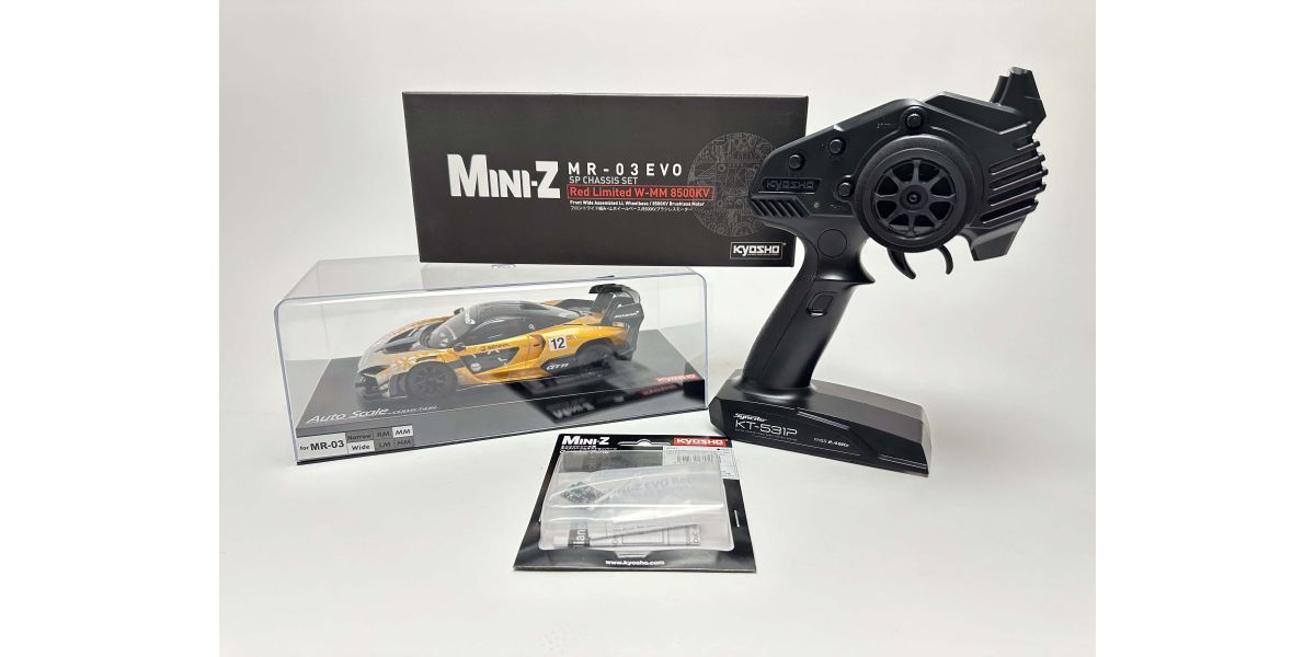 Mini-Z MR03 EVO SP Chassis Set Red Limited (W-MM) 8500KV RTR Pakke – RC ...