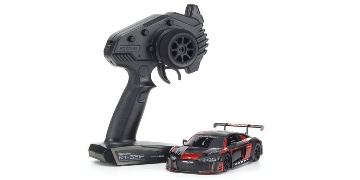 Mini-Z RWD Audi R8 LMS 2015 Black-Red (W-MM/KT531P) – RC Klubben